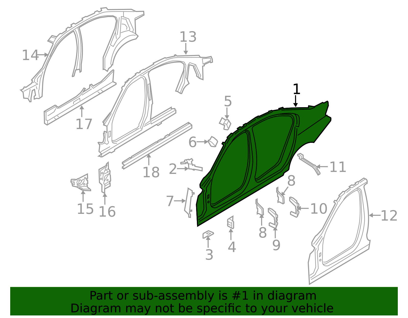 Genuine BMW 41-21-7-298-011 | Uniside Assembly | FREE Shipping on Most ...