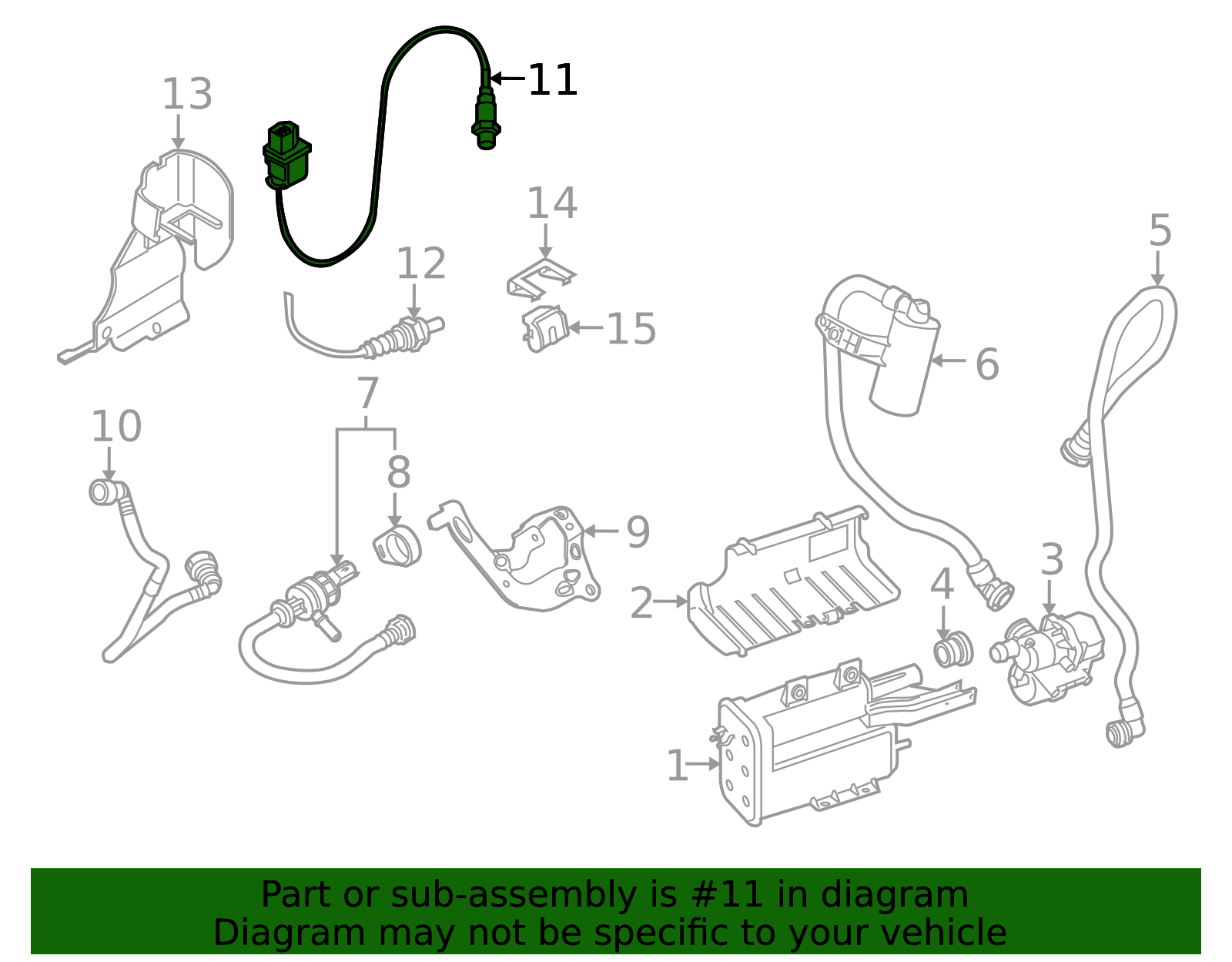 11-78-7-549-860 - Oxygen Sensor | BMWPartsHub