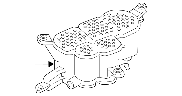 8K0-201-801-C - Vapor Canister 2008-2018 Audi | Audi OEM Parts Guy