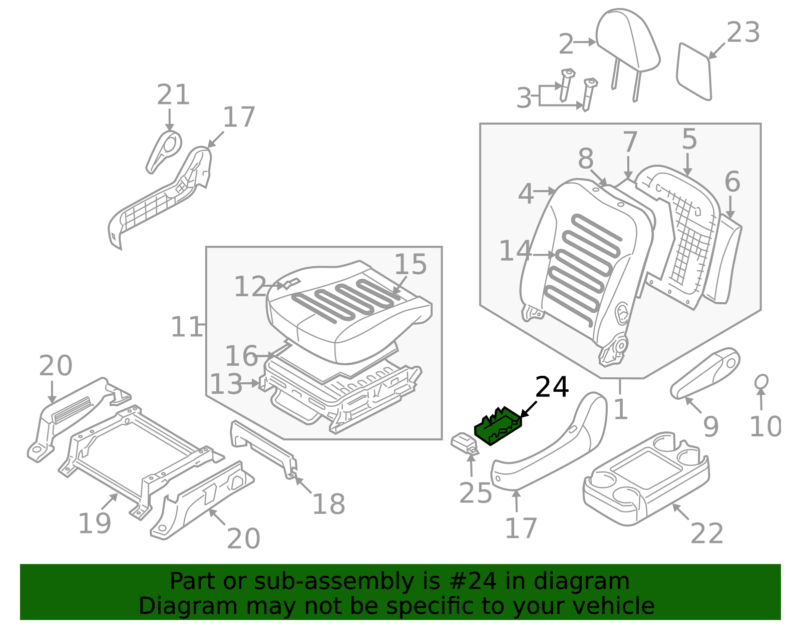 Hyundai - 88081-4D030 - Relay Cover - 2007-2008 Hyundai Entourage | OEM ...