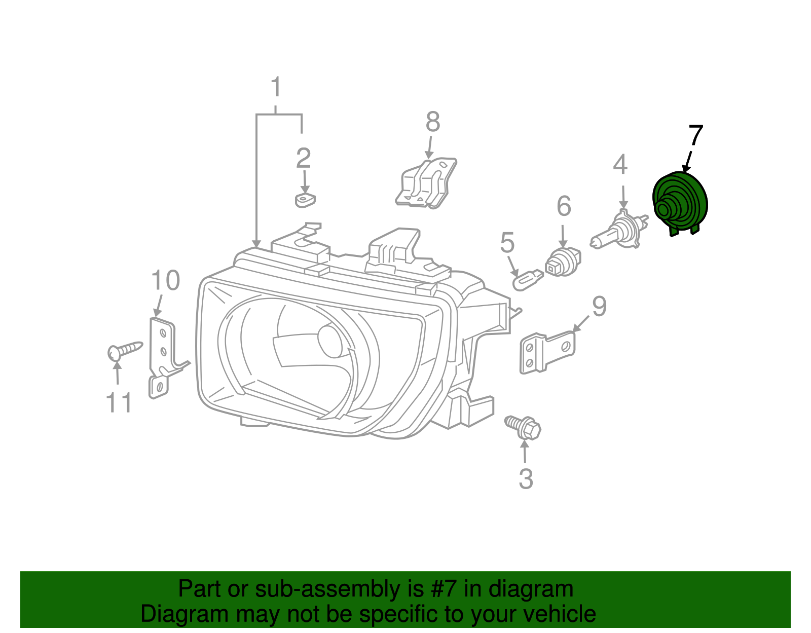 33126-SS0-003 - Rear Cover 1999-2008 Honda | Honda Parts Online