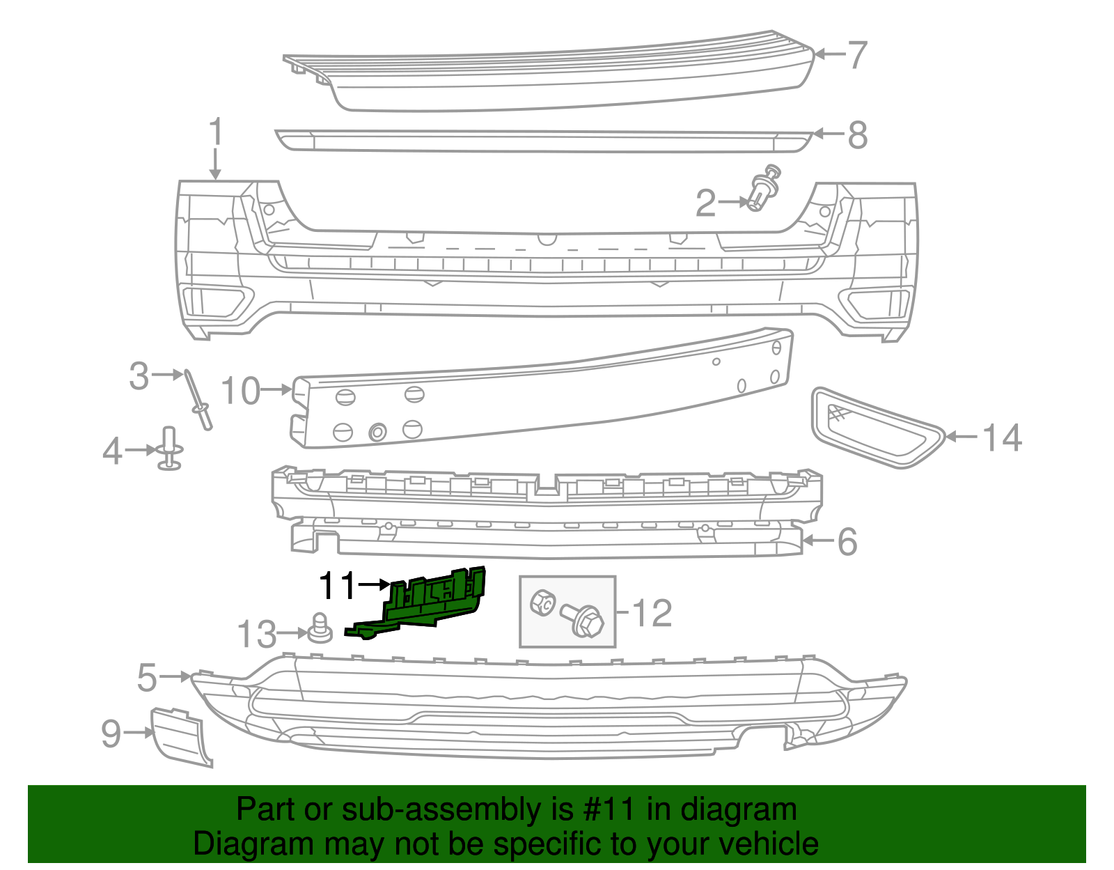2011-2017 Jeep Bracket 68082969AB | Mopar Parts Canada
