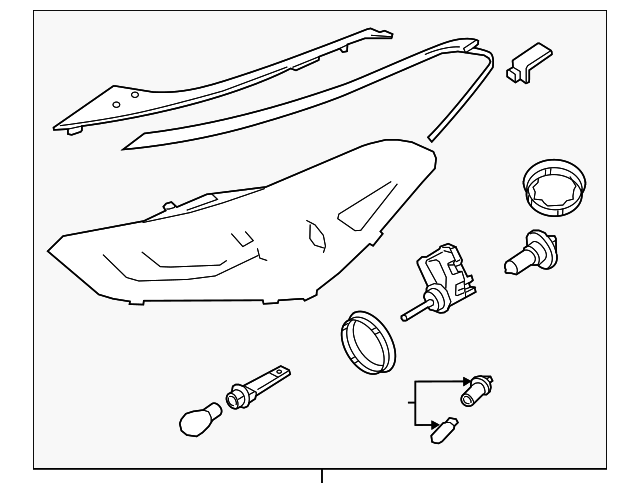92101-D3150 - Headlamp Assembly - 2016-2018 Hyundai Tucson | Joseph ...