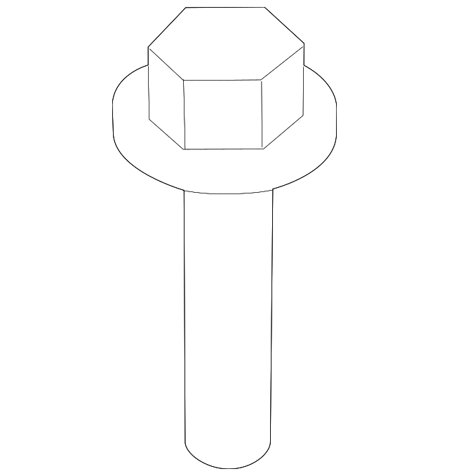 Genuine BMW 31-10-6-870-648 | Reinforced Plate Bolt | FREE Shipping on ...