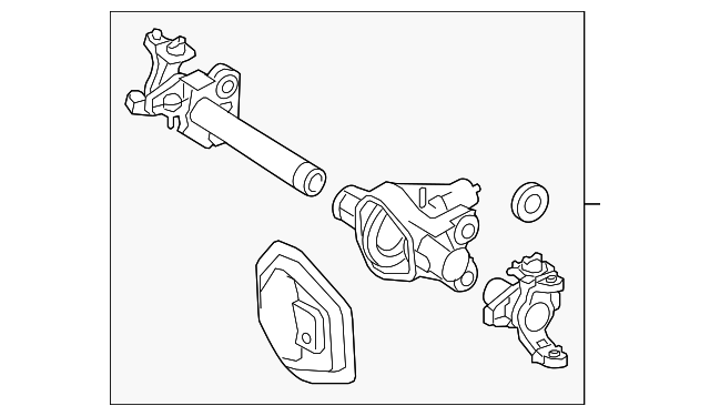 LC3Z-3010-C - Axle Housing 2020-2022 Ford | Big 3 Auto Parts