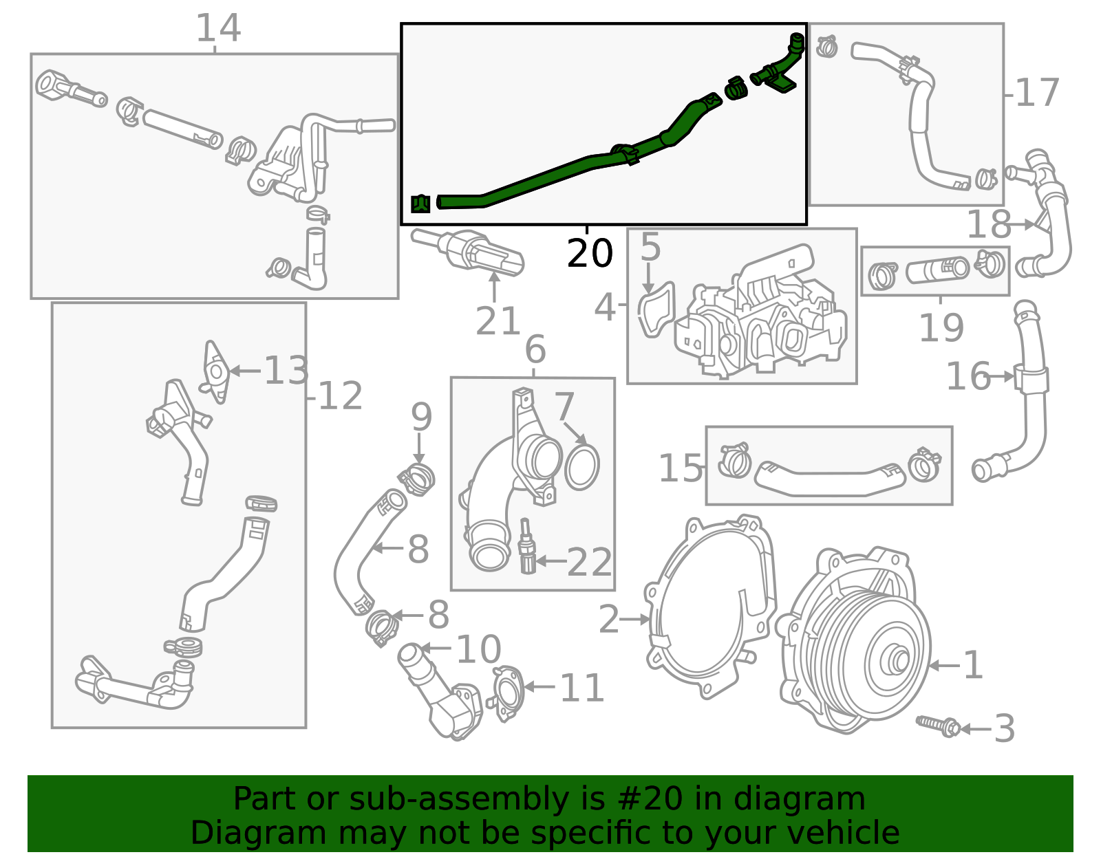 55515485 - High-Quality Upper Hose & Tube for 2020-2024 GM | AutoNation ...