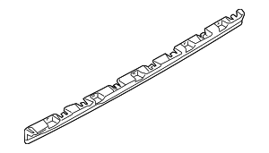 51713330869 - 2004-2010 BMW X3 Rocker Molding Reinforcement (51-71-3 ...