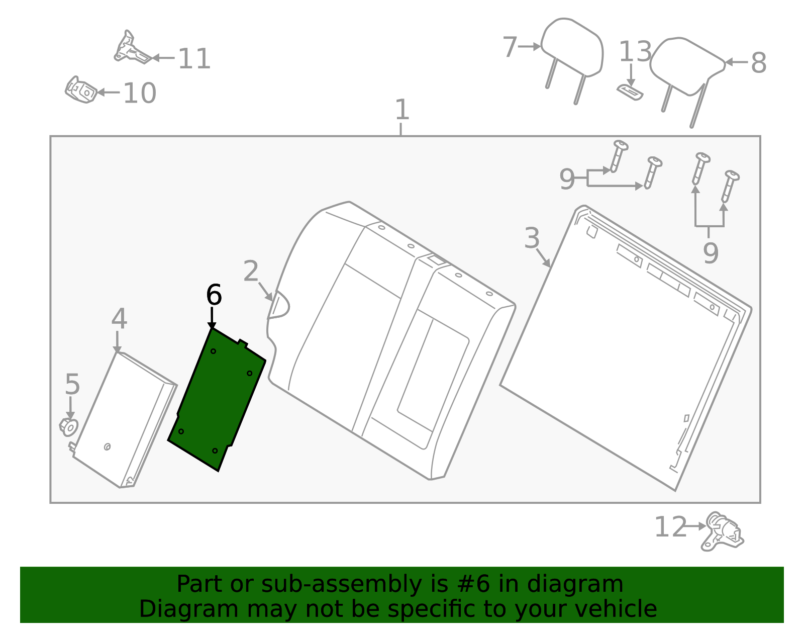 89991-1M900WK - Kia Back Panel 2011-2013 Kia Forte | Performance Auto Parts