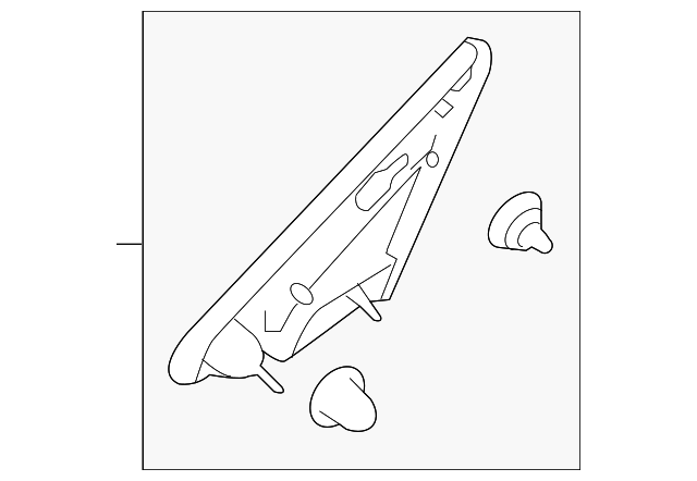 65250AN020 - Pillar Molding - 2020 Subaru | World OEM Parts Subaru