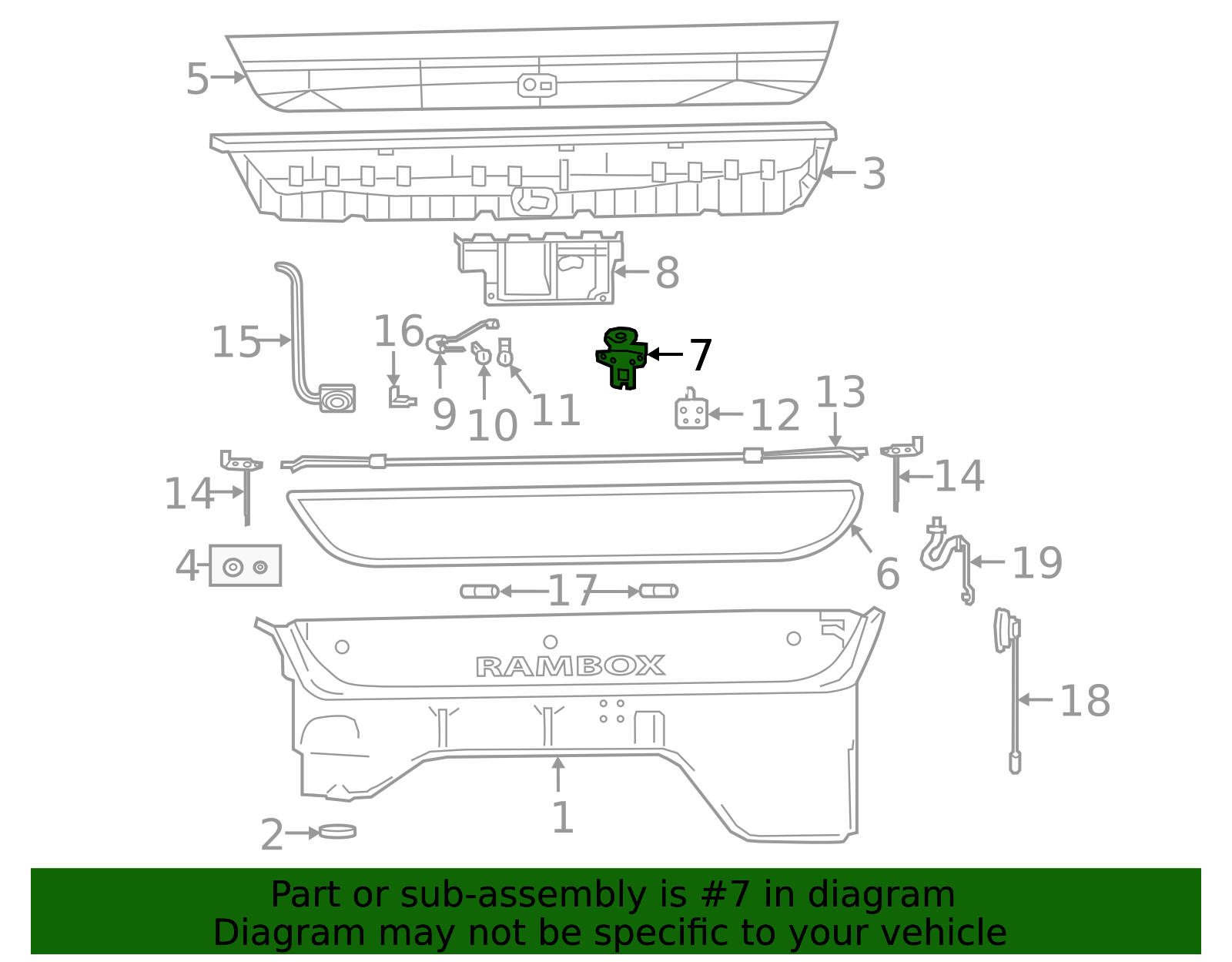 82215261AB - 20-Inch Luxury Wheel - 2019 2020 Ram 1500 | Mopar Parts Canada