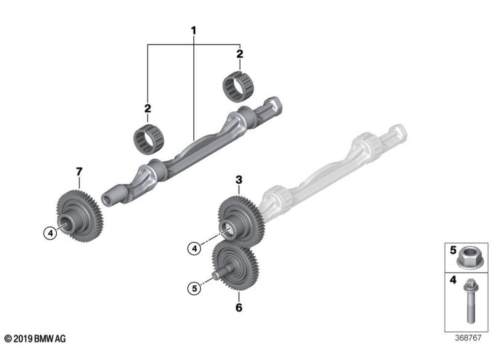 11278660086 - BMW Gear Wheel Performance Auto Parts