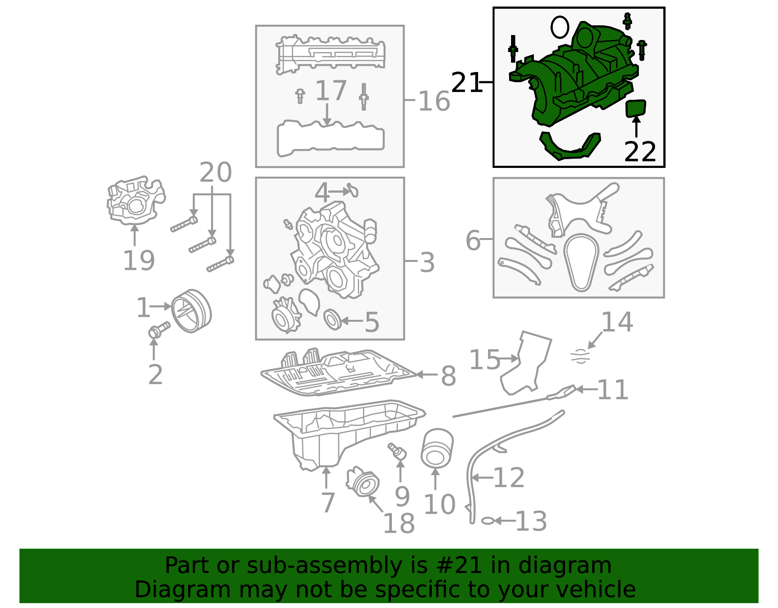 2008-2013 Mopar Intake Manifold 53034229AA | Mopar Parts Canada
