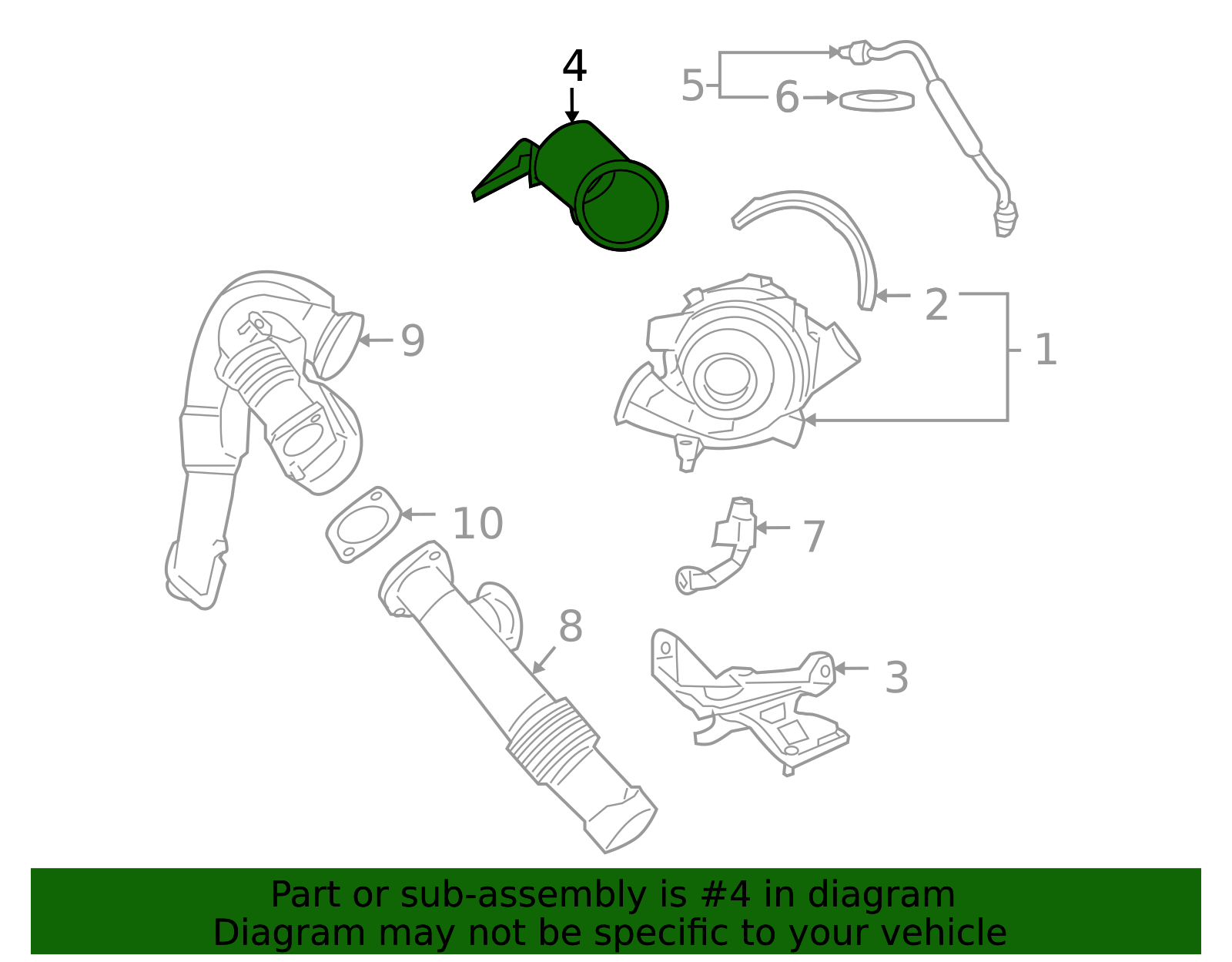 Air Intake Hose - Seamless OEM Engine Airflow 6C3Z-9C623-A | AutoNation ...