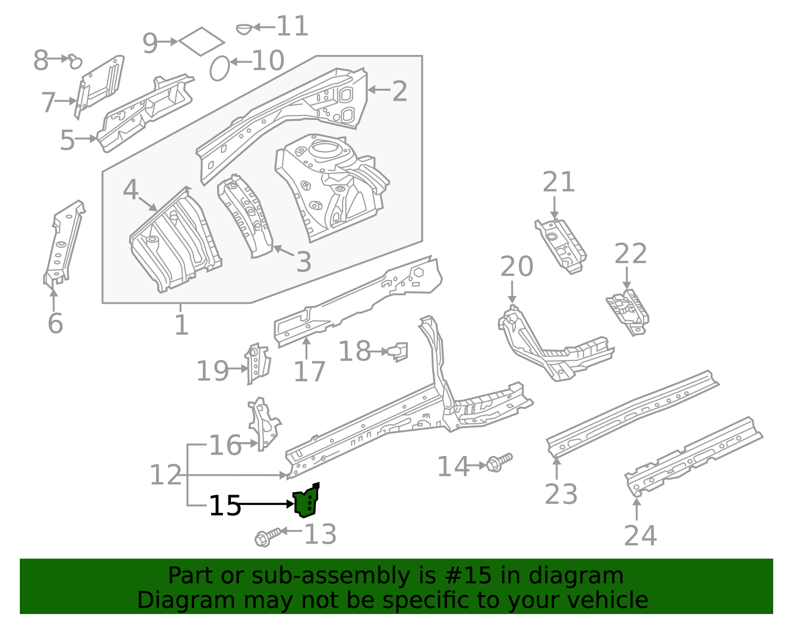 2019-2020 Infiniti QX50 Side Bracket G51F0-5NAMA | Faulkner Infiniti of ...