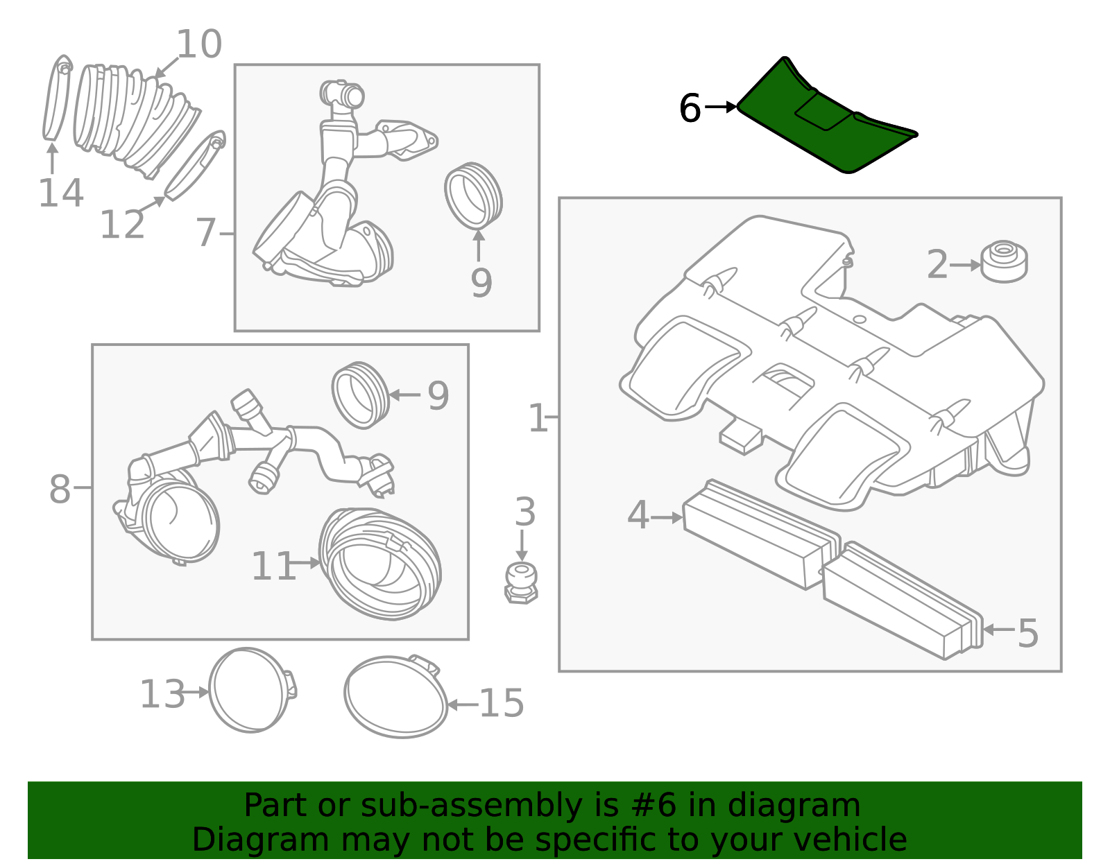2010-2014 BMW X6 Insert 13-71-7-589-647 | BMW OEM Parts
